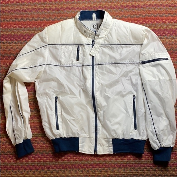 Vintage | Jackets & Coats | Vintage Translucent Windbreaker Bomber ...